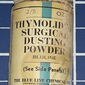 C1920s SURGICAL DUSTING POWDER Unopened Bottle - Never Used ...