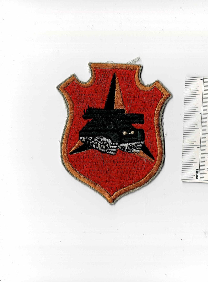 Vietnam War 3rd ARMORED TANK Group Division Arvn Armor Shoulder Patch ...
