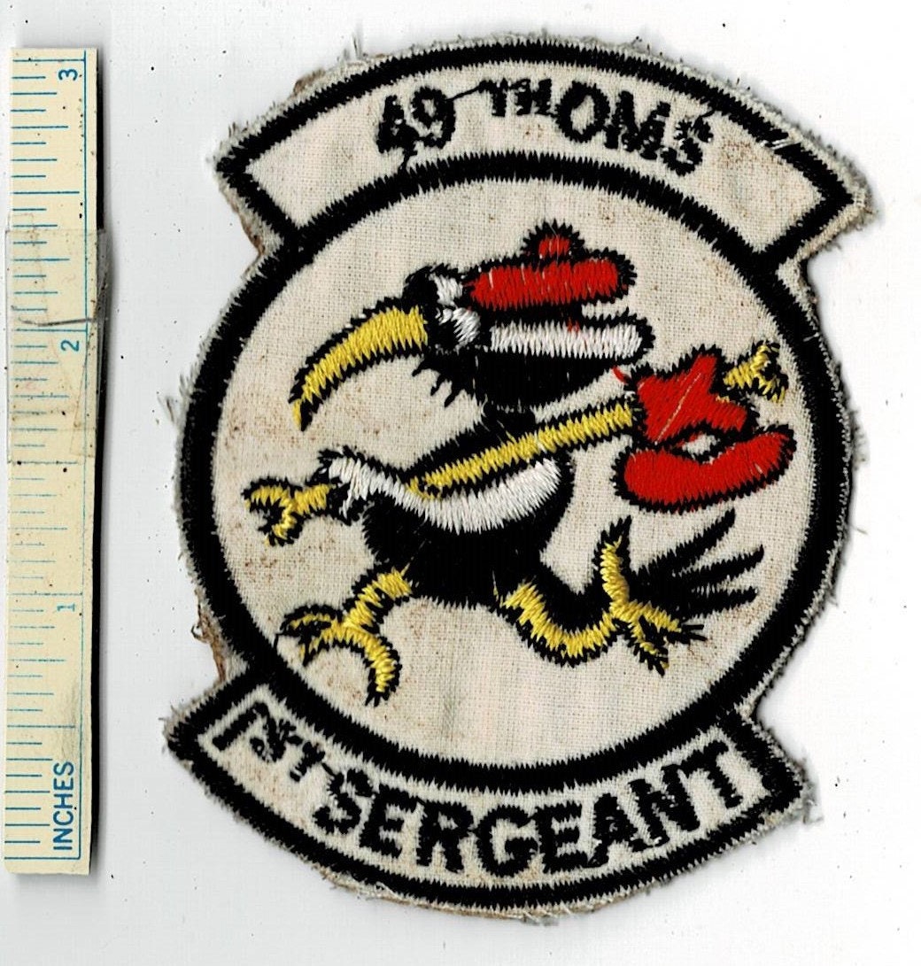 Vietnam War BLACK CROWS 49th Oms Us Army Shoulder Patch Us - Etsy UK