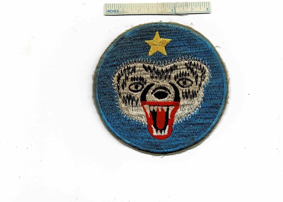 Orig Large WW2 Patch Alaskan Defense Command WWII Shoulder US - Etsy
