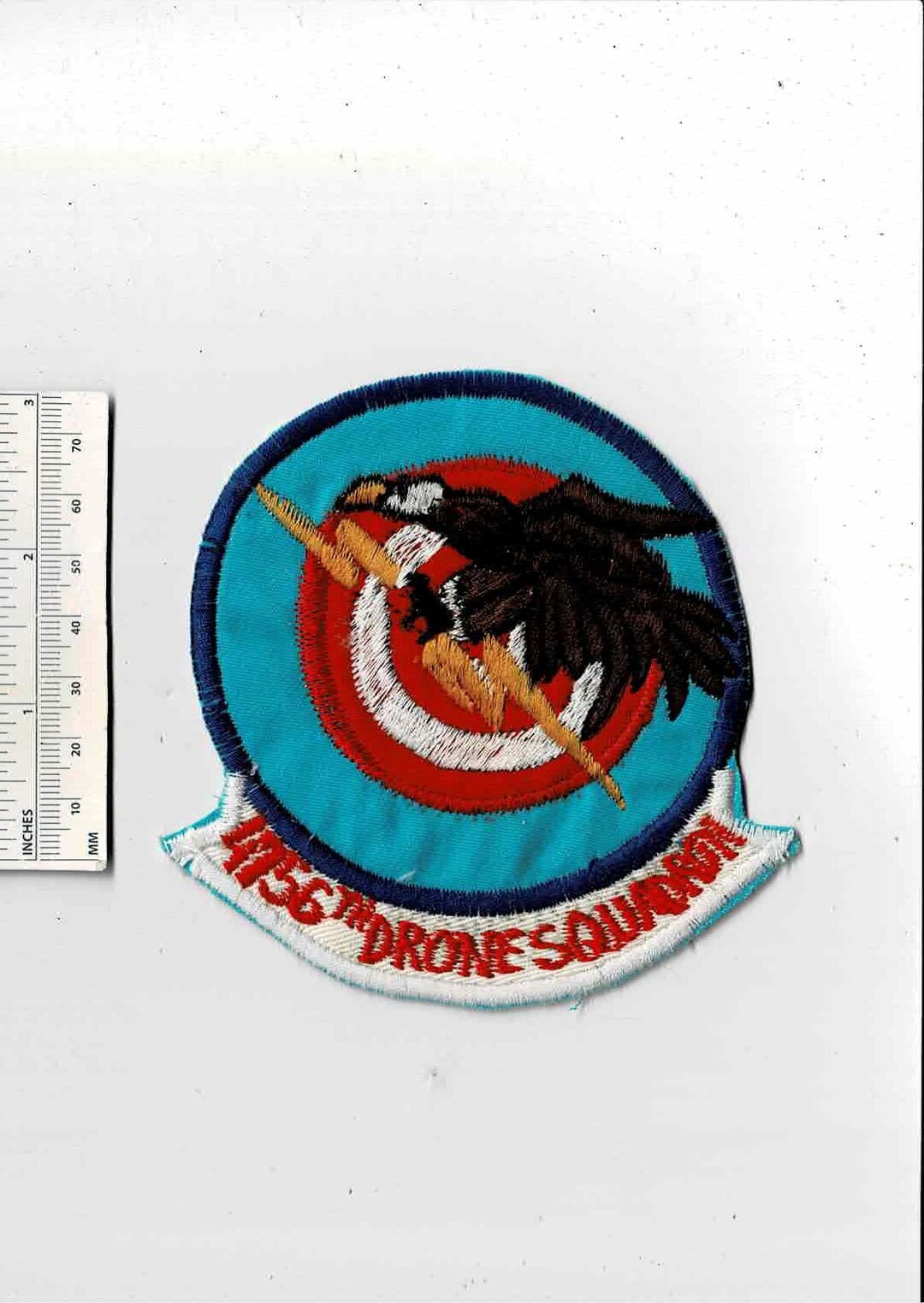 4756th DRONE SQUADRON USAF Us Air Force Shoulder Patch Cloth Quilt ...
