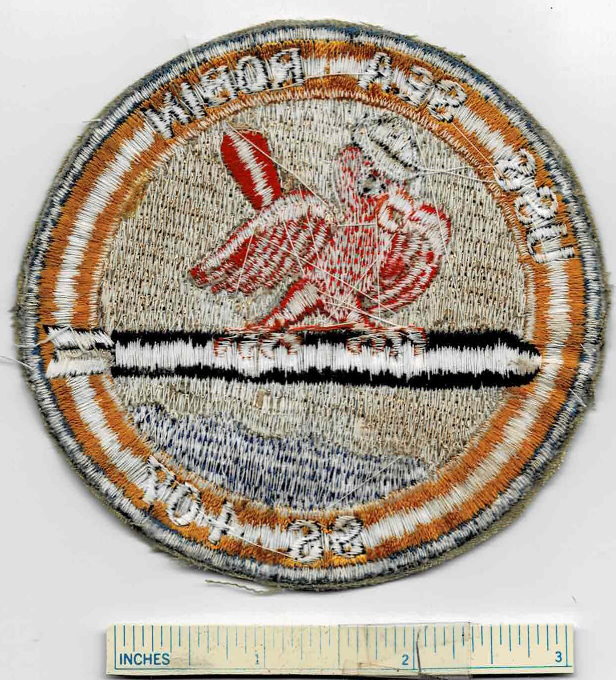 Large WW2 Uss SEA ROBIN Ss-407 Submarine Wwii US Navy Shoulder - Etsy