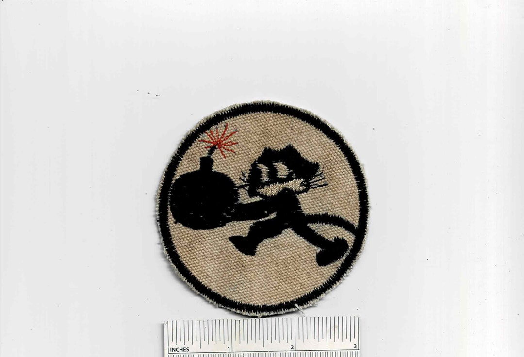 WW2 TOMCATTERS FELIX the Cat 31st Strike Fighter Squadron Wwii US Navy ...