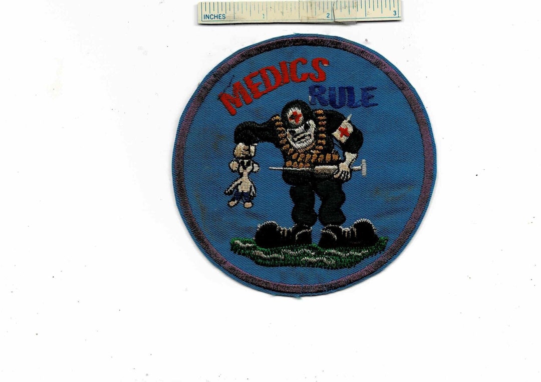 Large Vietnam War MEDICS RULE Corpsman Medical Hospital Us Army Navy ...