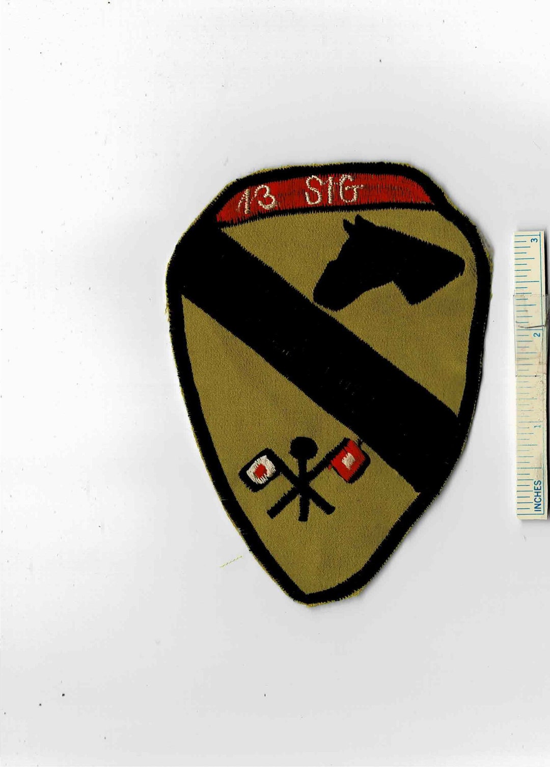 Rare Vietnam War 1st CAVALRY 13th SIGNAL Corps Cav Horse Gunship Us ...