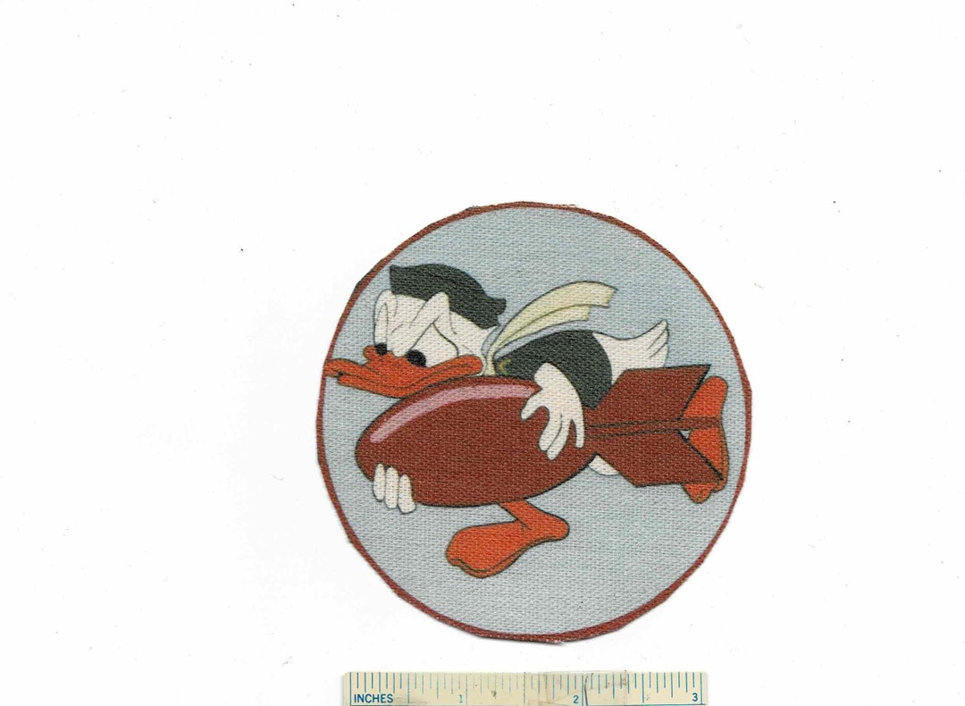 Repro WW2 DONALD DUCK Bomb Squadron Usaaf Us Army Air Force Disney ...