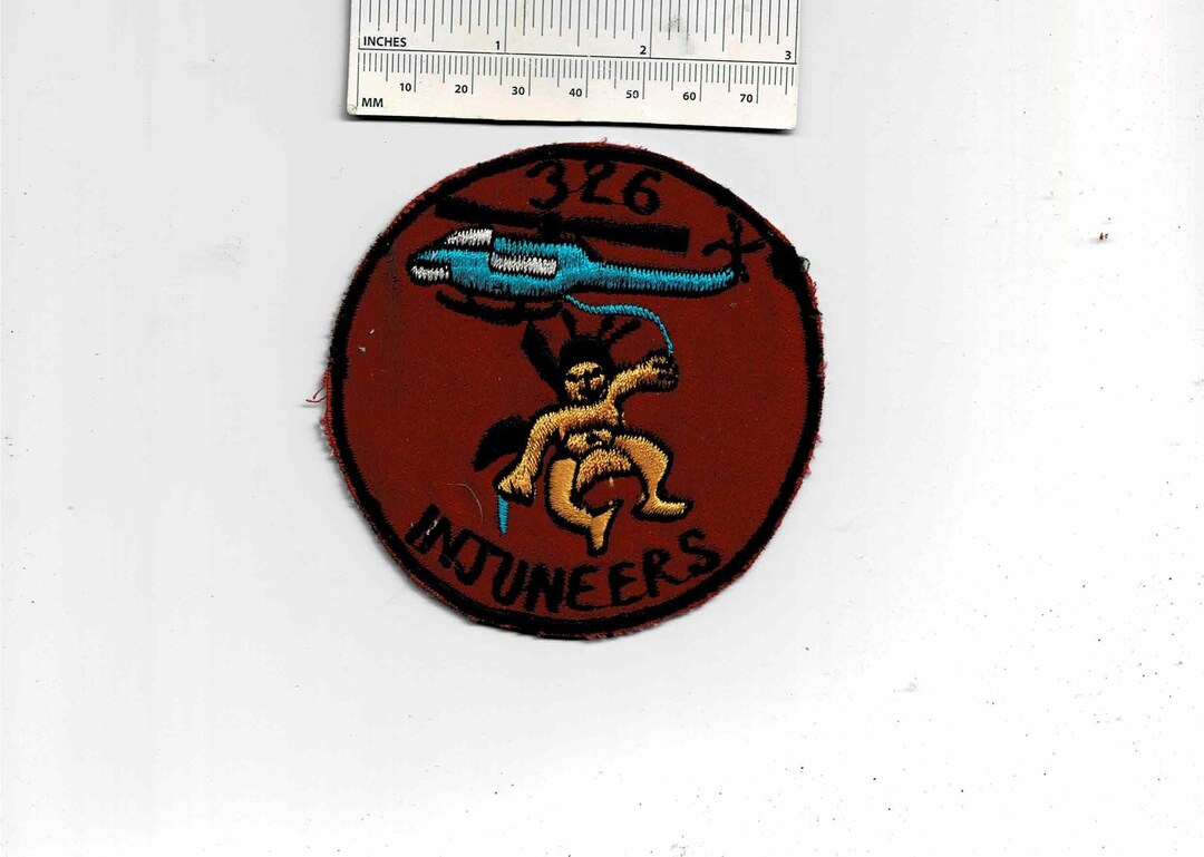 Vietnam War SAPPER EAGLES 326th ENGINEERS Us Army Shoulder Patch Cloth ...