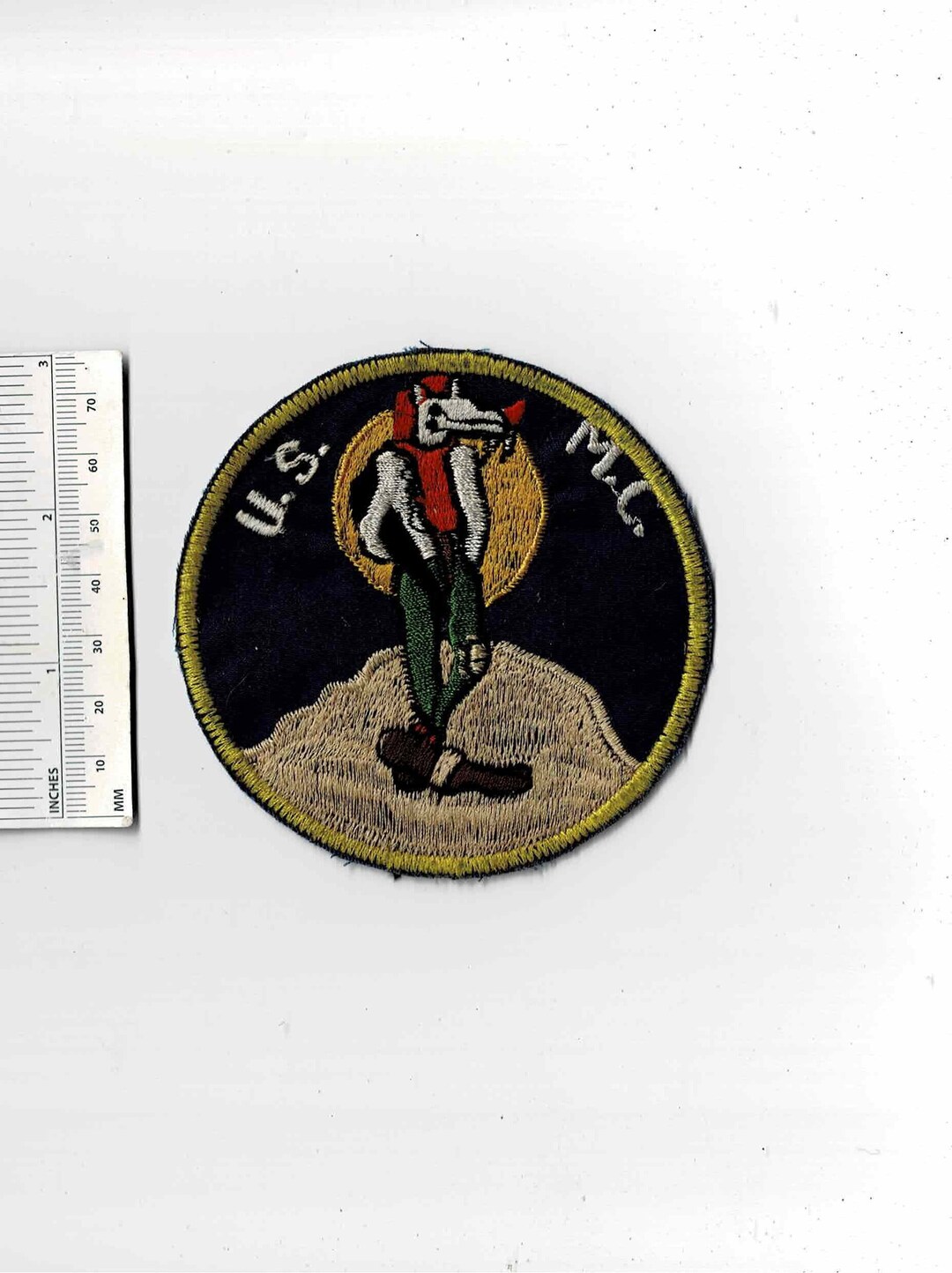 WW2 BAT-EYE VMF-541 Fighter Squadron Wwii Usmc Us Marine Corps Shoulder ...