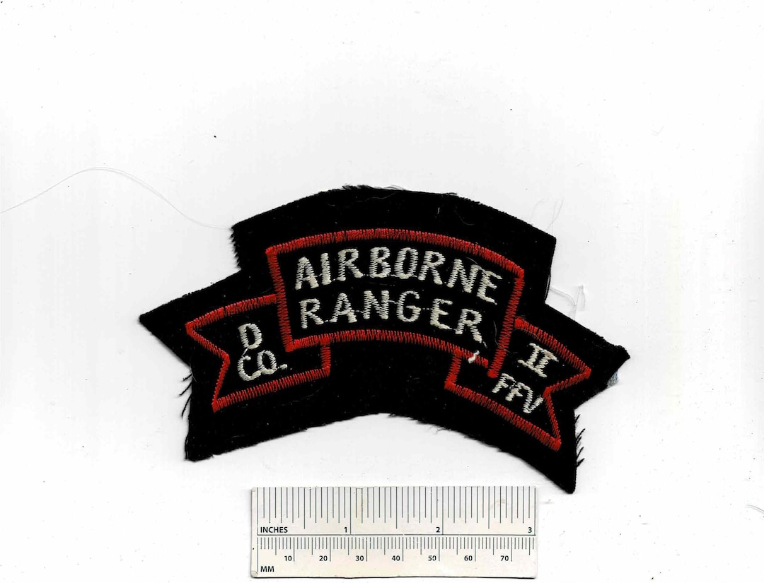 Vietnam War RANGER Airborne II FFV Corps D Co Field Force Tab Special ...