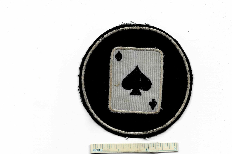 Large Vietnam War DEATH CARD Ace of Spades Special Forces Ops | Etsy