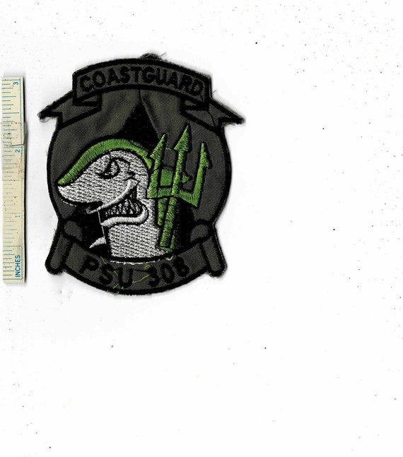 Vietnam War SHARKS Coast Guard PSU 308 Port Security Unit US | Etsy