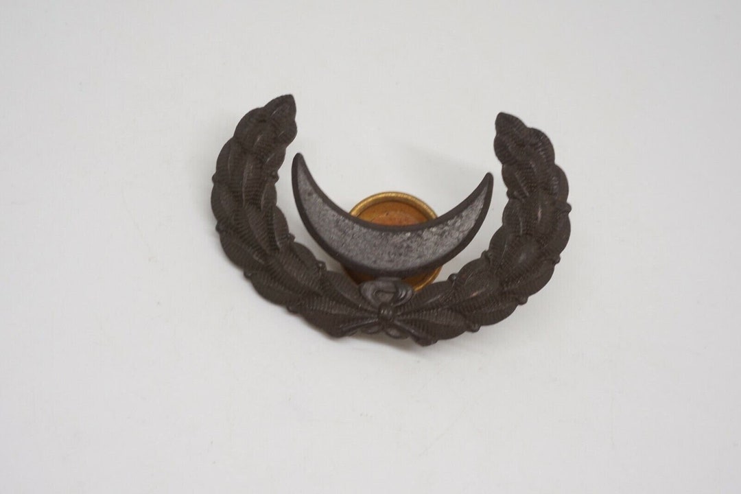 Orig WW1 Officer COMMISSARY COOK Hat Badge Us Army Corps Collar ...