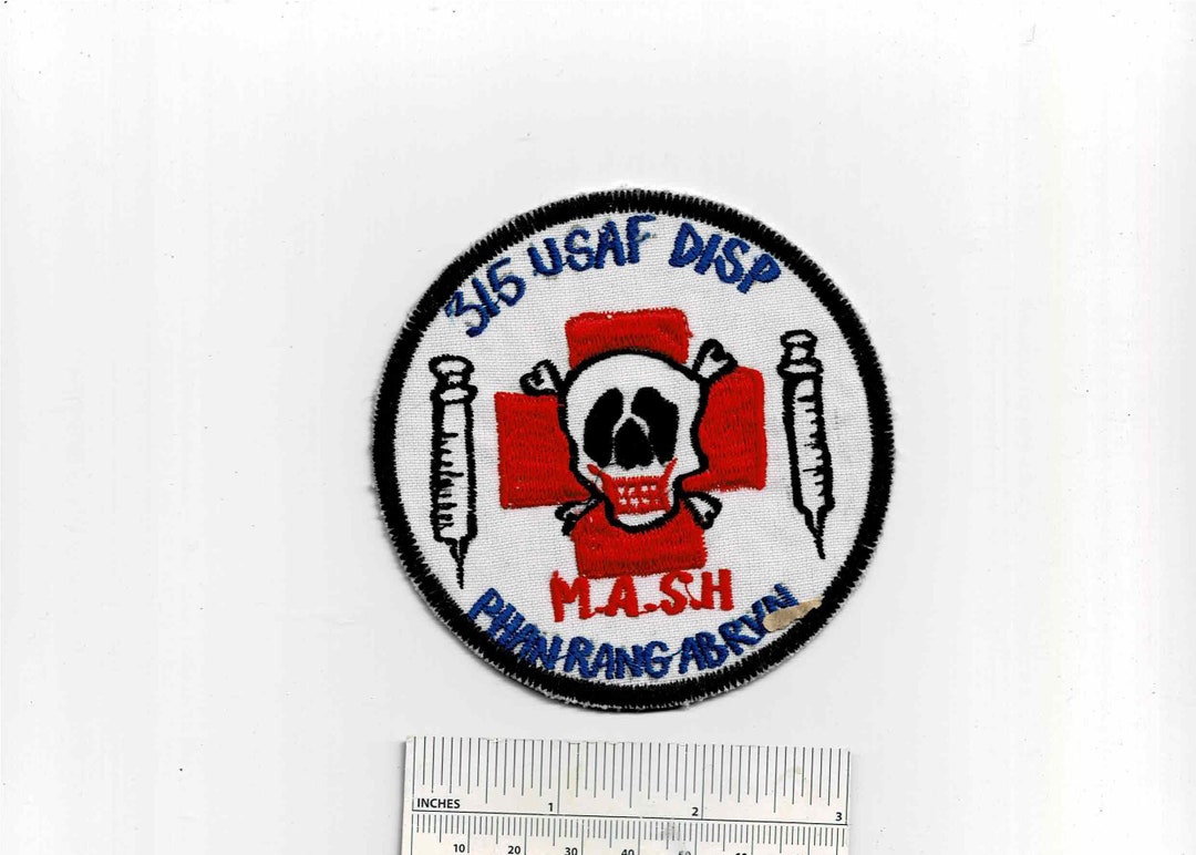 Vietnam War MASH 315th USAF Dispensary Us Air Force Phan Rang Abrvn ...