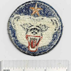 Orig WW2 Patch Alaskan Defense Command WWII Shoulder US Army Alaska ADC ...