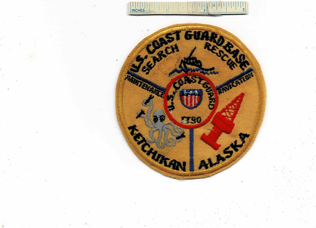 1960s Large USCG Air Station KETCHIKAN ALASKA Search and Rescue S&R Us ...