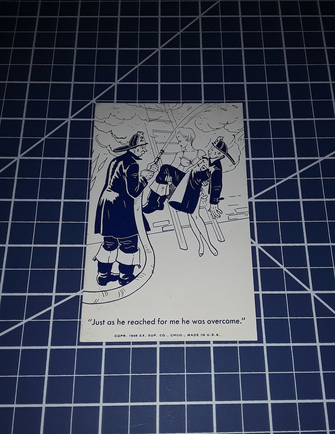 1948 COMIC RISQUE Adult Humor Unused Unmailed Postcard Post Card ...