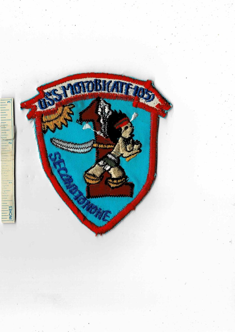 1960s USS MOCTOBI ATF-105 Fleet Ocean Tug Boat Us Navy Ship | Etsy