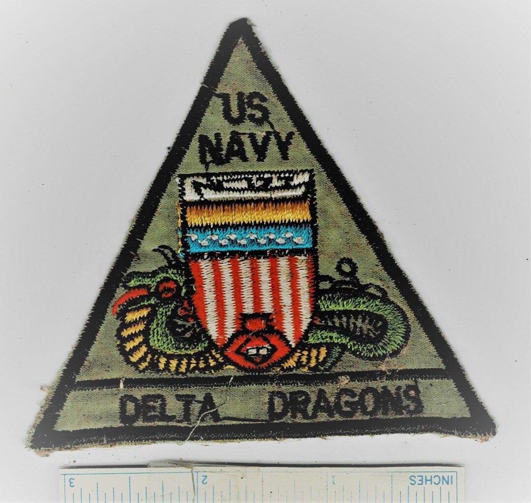 Vietnam War DELTA DRAGONS Pbr River Division Patrol Boat Assault Swift ...