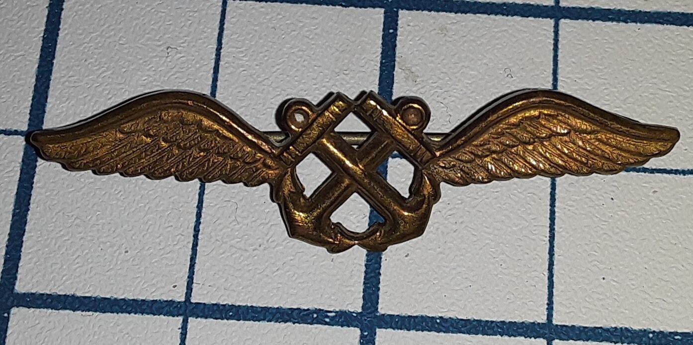 WW2 AIR CREW Wings US Navy Insignia Pinback Pin Badge Wwii - Etsy