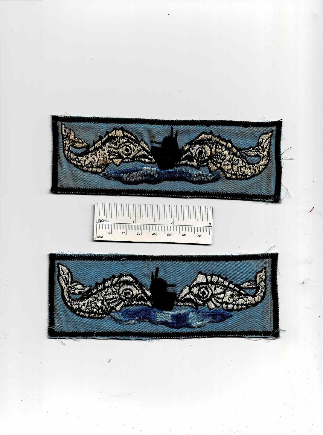 Vietnam War SUBMARINE Dolphins Lot of 2 Patches US Navy Sub Boat Ship ...