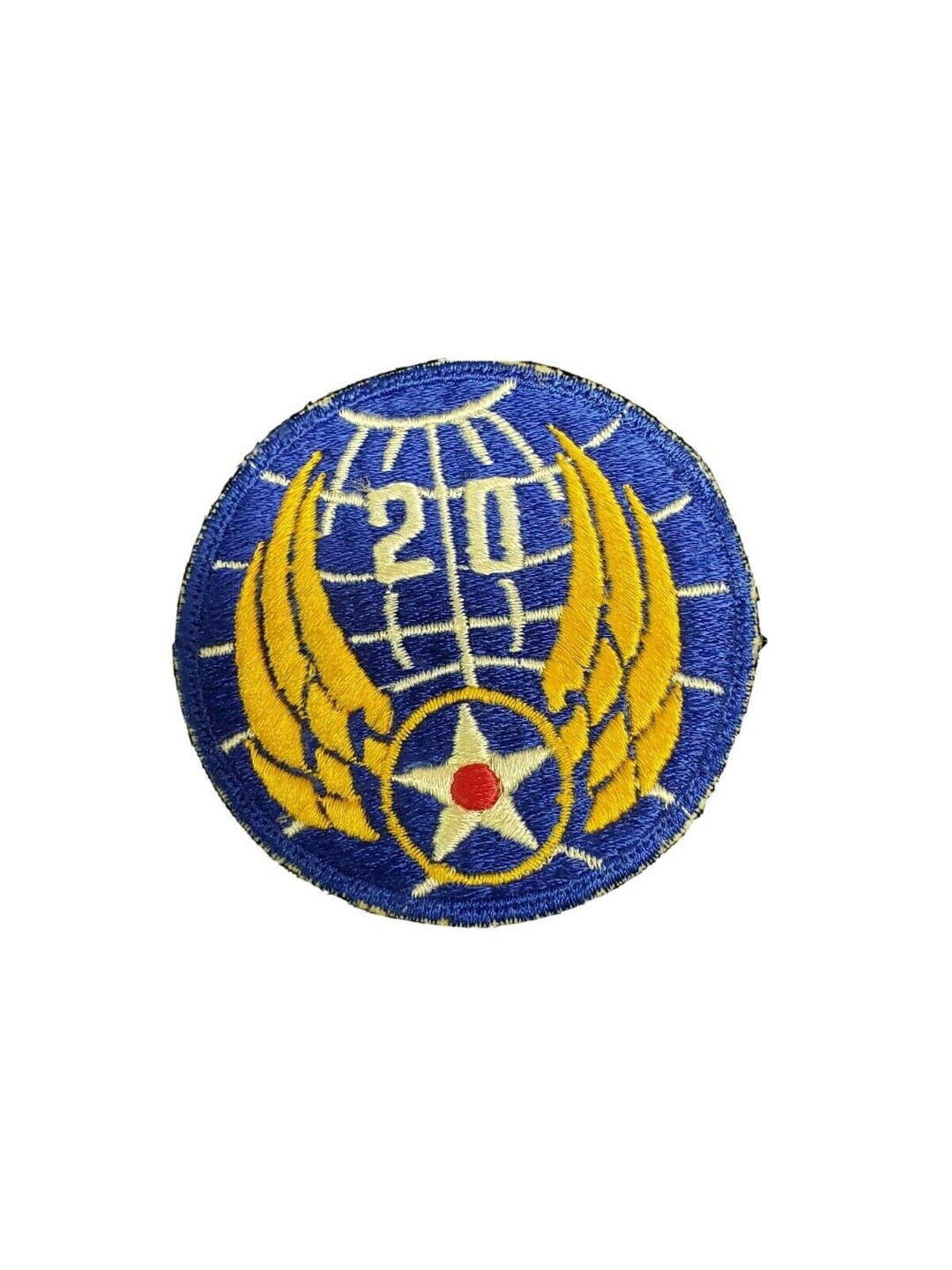 WW2 20th Usaaf Us Army Air Force Shoulder Patch Cloth Wwii - Etsy