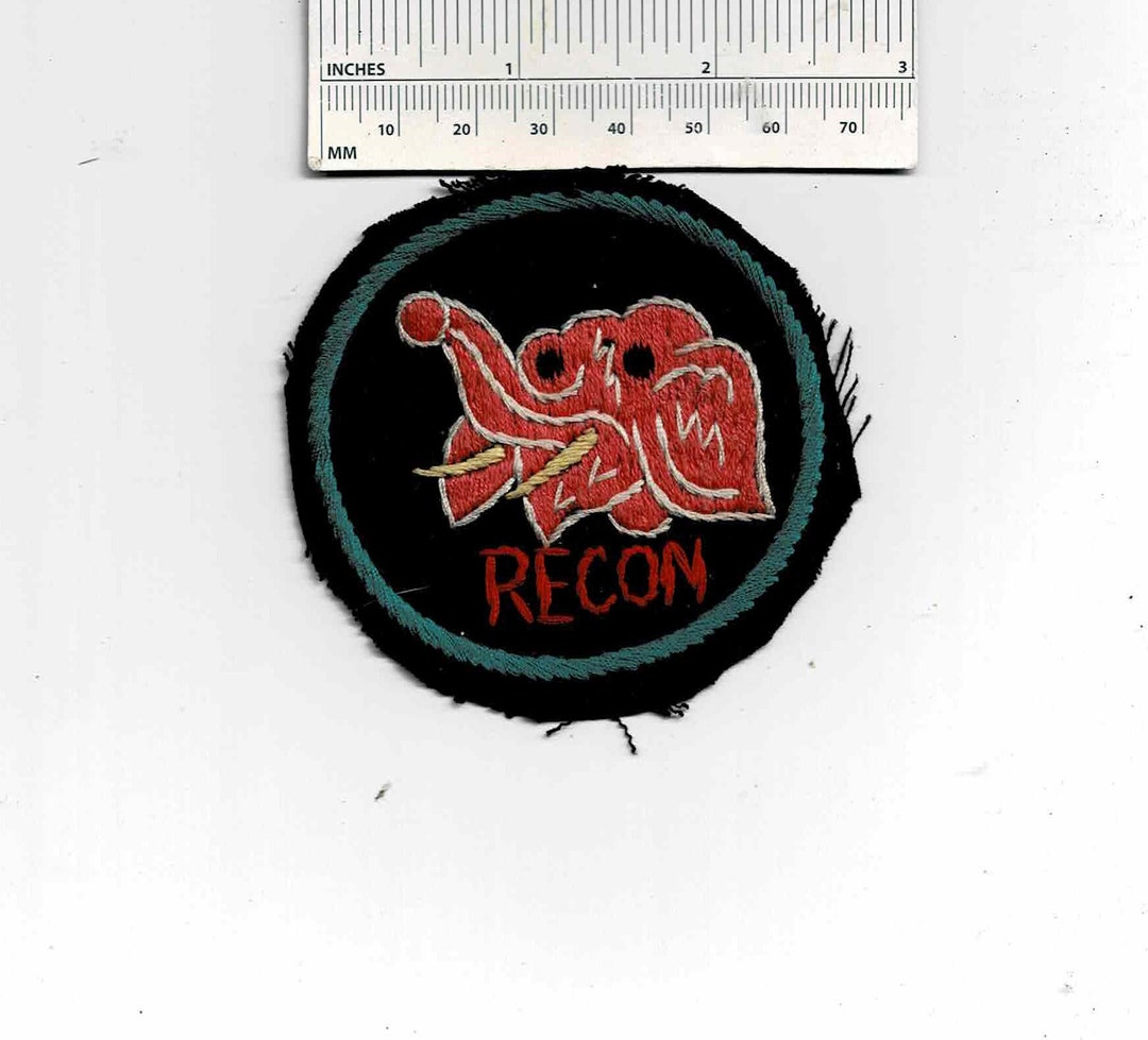 Hand Sewn Vietnam War ELEPHANT RECON Team Special Forces Ops RT Us Army ...