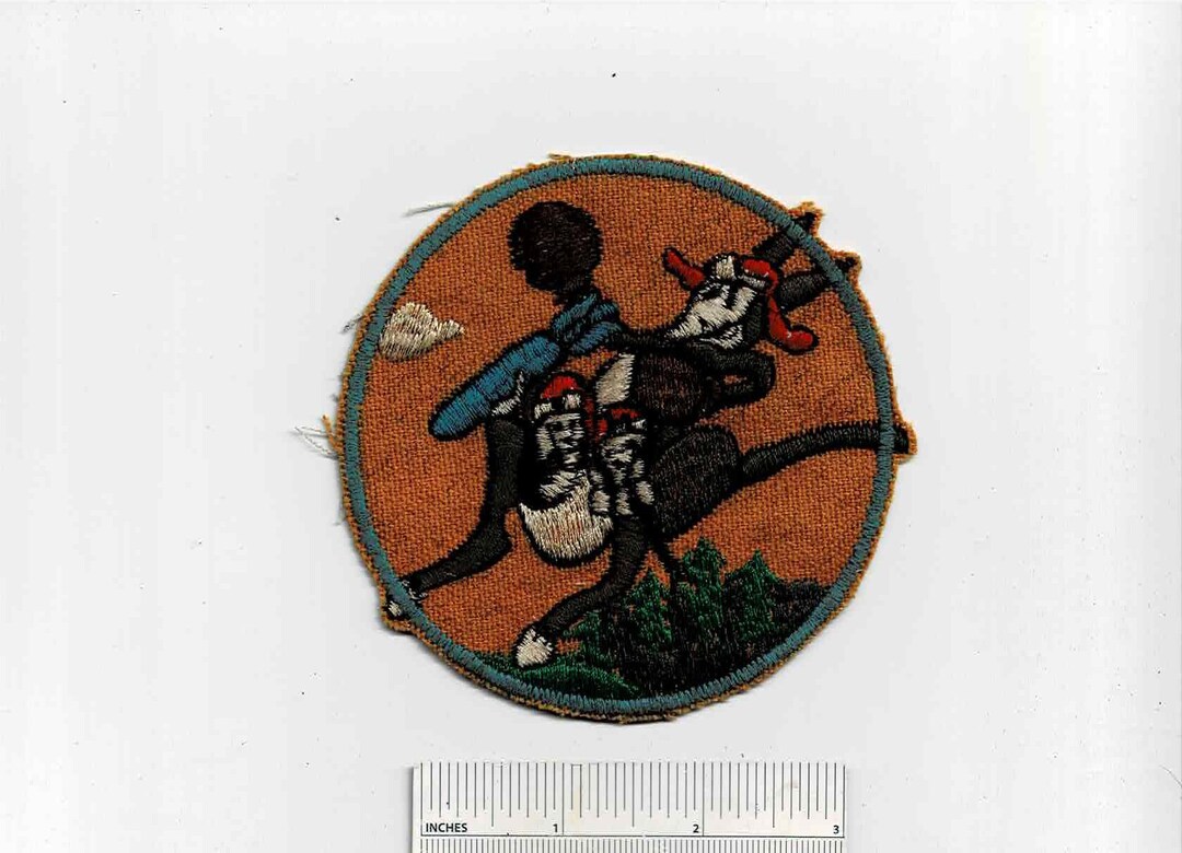 Rare Orig WW2 KANGAROOS 649th Bomb Squadron USAAF Wwii Shoulder Patch ...