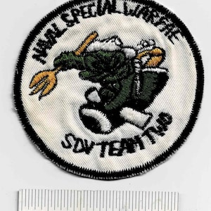 Vietnam War SEAL TEAM Two 2 Us Navy Scuba Diver Udt Usn Shoulder Patch ...