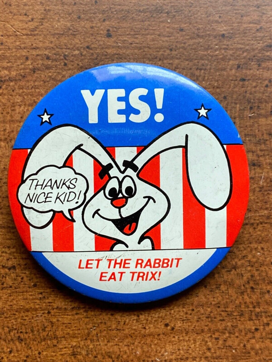 1980 TRIX CEREAL Yes Let the Rabbit Eat Pinbacks Product Inserts ...