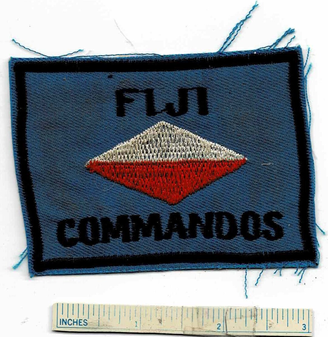 Vietnam War FIJI COMMANDO Recon Guerillas Shoulder Patch Cloth Quilt ...