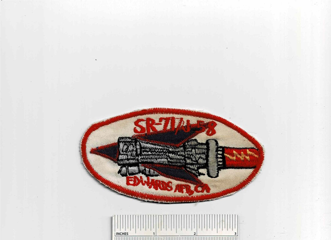 SR-71 BLACKBIRD Lockheed Edwards Afb Base Strategic Jet Plane USAF Us ...
