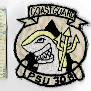 Vietnam War SHARKS Coast Guard PSU 308 Port Security Unit US Uscg Boat ...