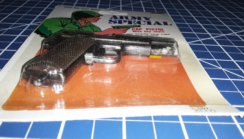 1970s CAP GUN Toy on the Original Card Soldier Us Army - Etsy
