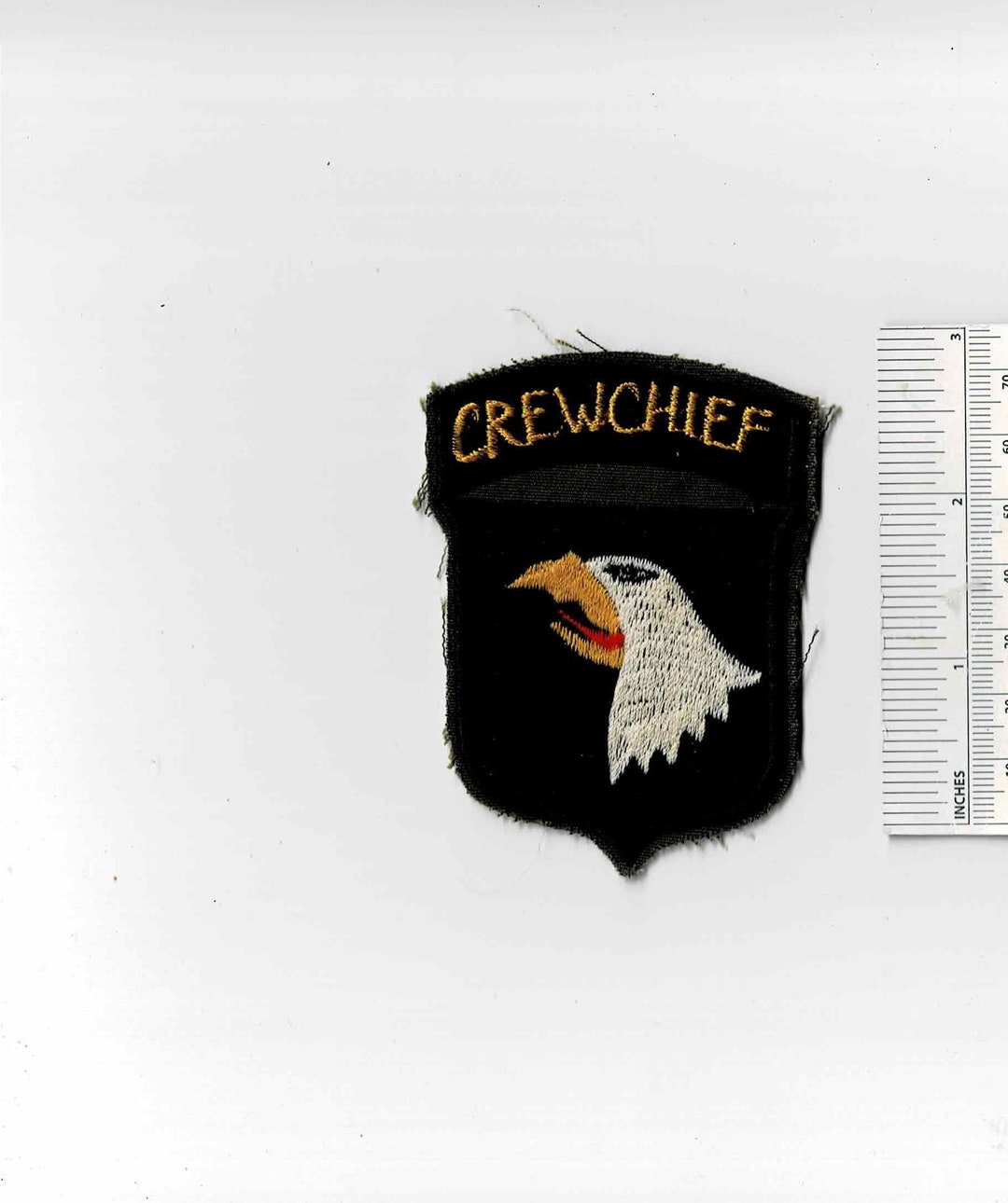 Vietnam War CREW CHIEF - Screaming Eagles 101st Airborne Shoulder Patch ...