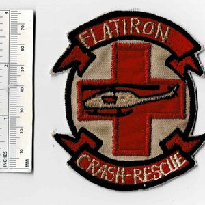Vietnam War FLATIRON Crash & Rescue Helicopter Ambulance Medical ...