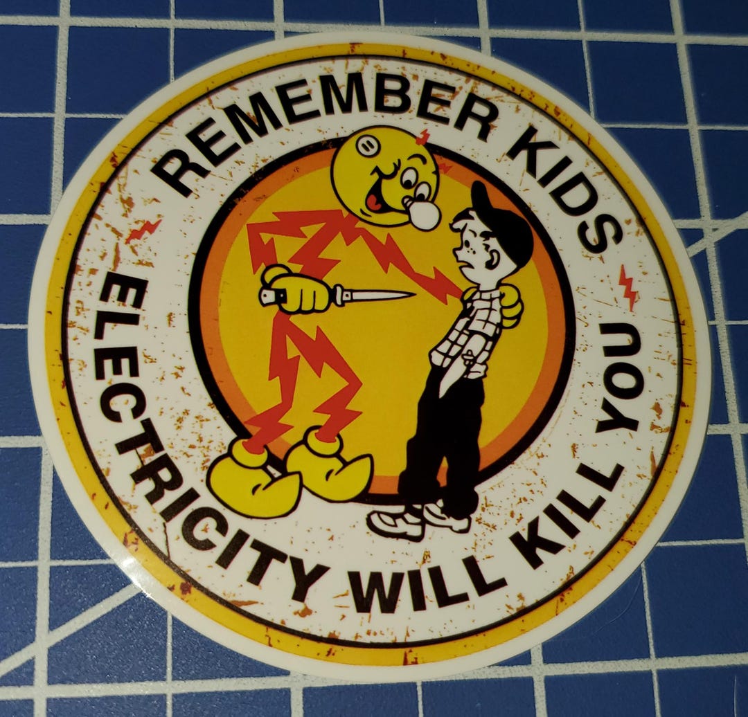 REDDY KILOWATT Safety - Remember Kids Electricity Will Kill You ...