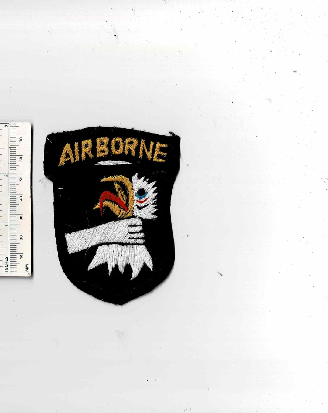 Vietnam War 101st AIRBORNE Hand-sewn Choking Screaming Eagles Type 2 Us ...