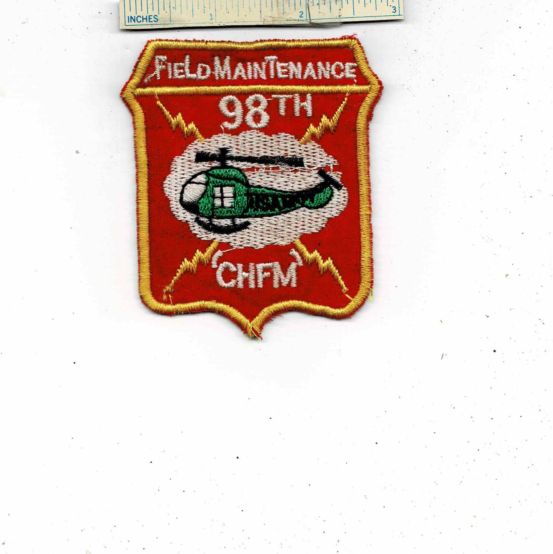Vietnam War 98th CHFM Helicopter Field Maintenance Co. Us Army | Etsy