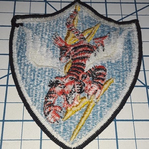 Repro WW2 FLYING TIGERS 14th Usaaf Us Air Force Jacket Shoulder Patch ...