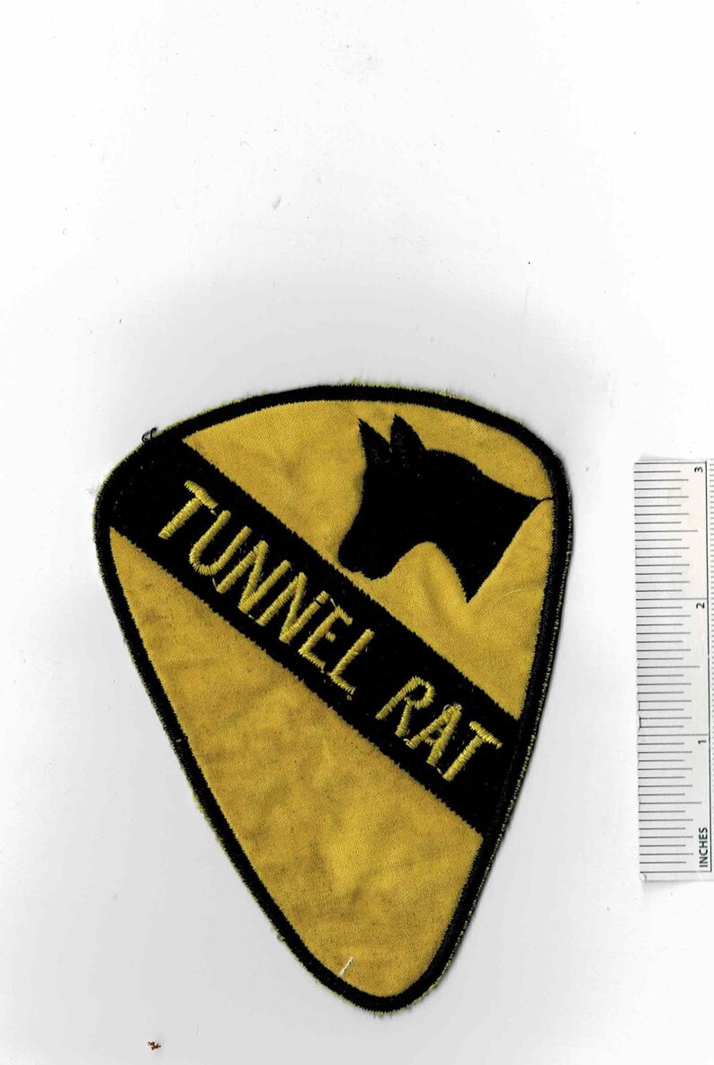 Vietnam War TUNNEL RAT 1st Cavalry Air Cav Helicopter Gun Ship - Etsy