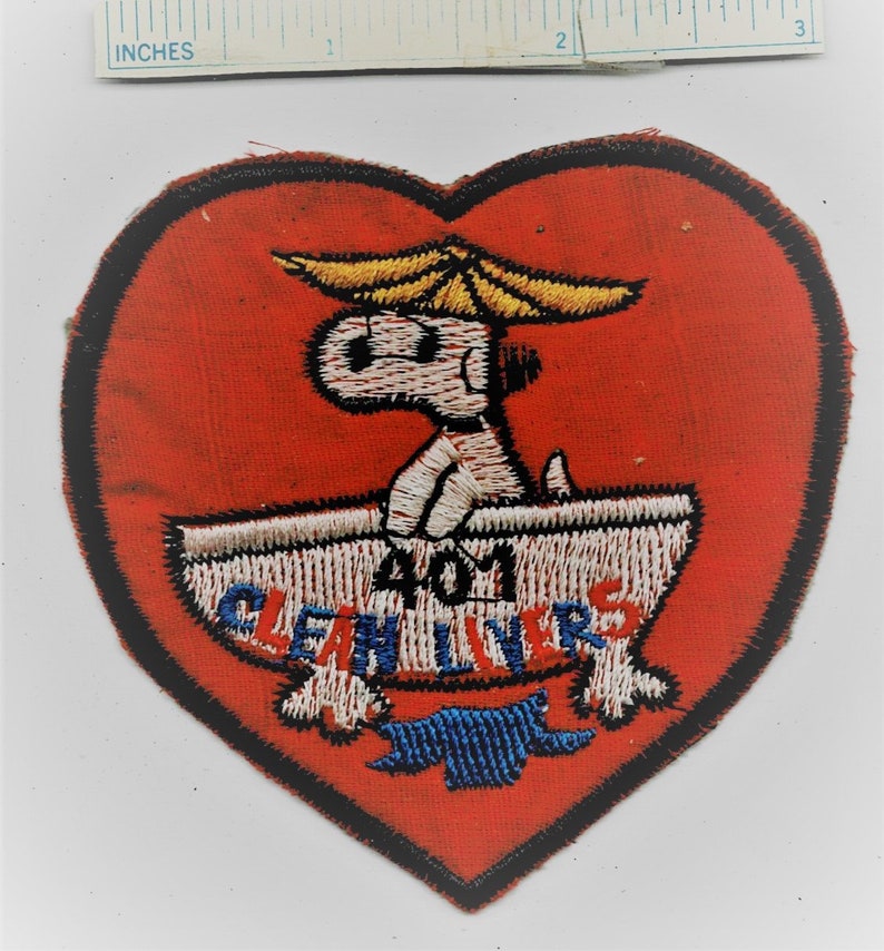 Vietnam War SNOOPY CLEAN Livers 401st Tactical Fighter - Etsy UK