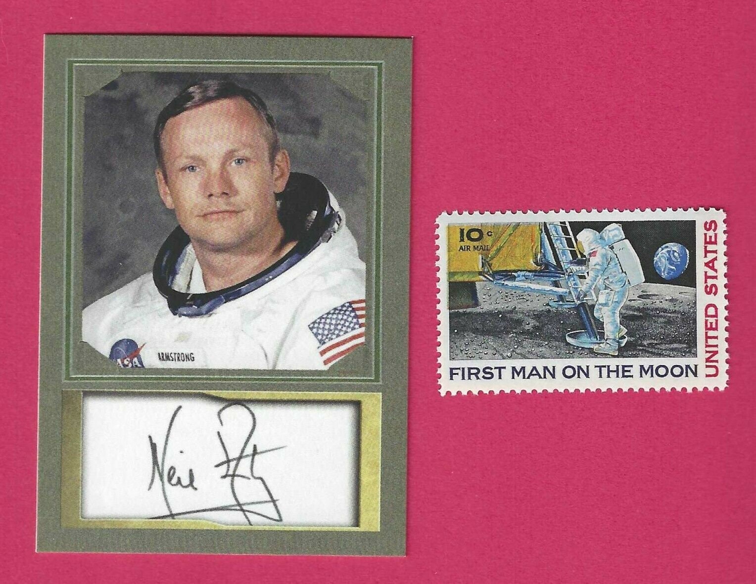 Original Neil Armstrong Signature