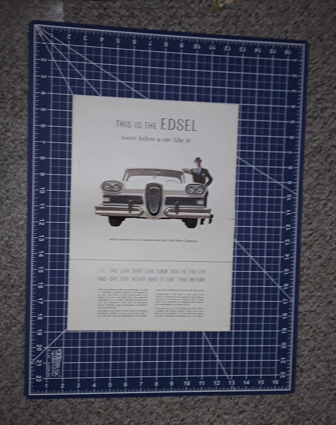 1957 EDSEL CARS this is the Edsel Promotional Brochure Ford Vintage ...