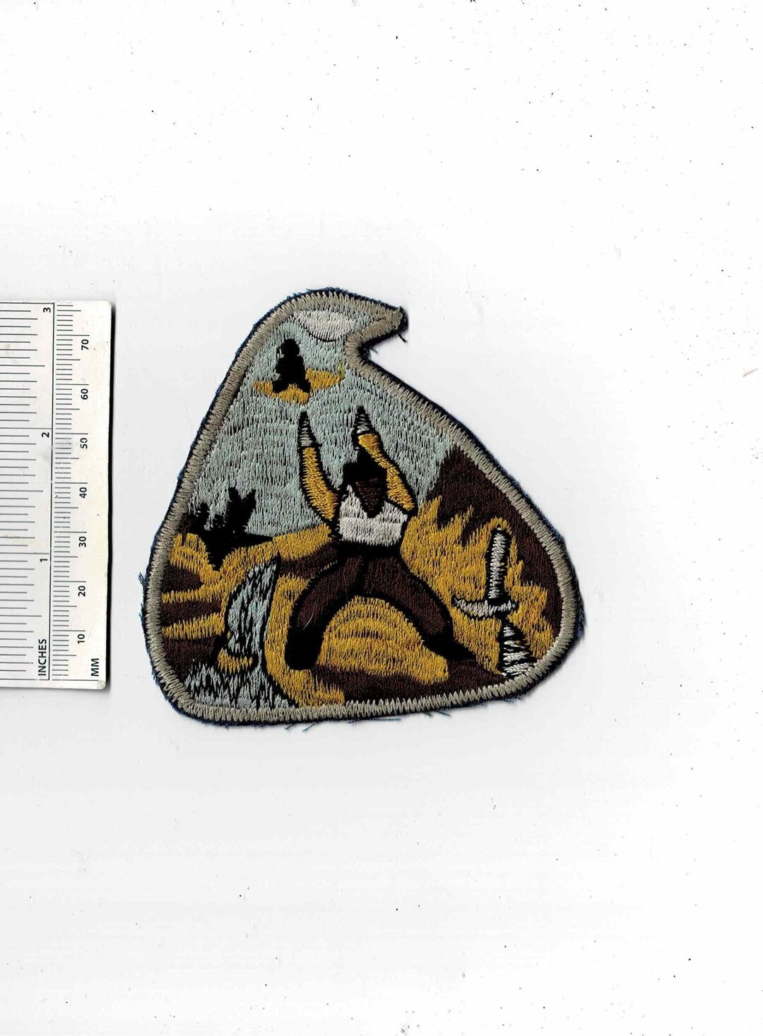 WW2 COWBOYS 49th Anti-aircraft Artillery Us Army Shoulder Patch Corps ...