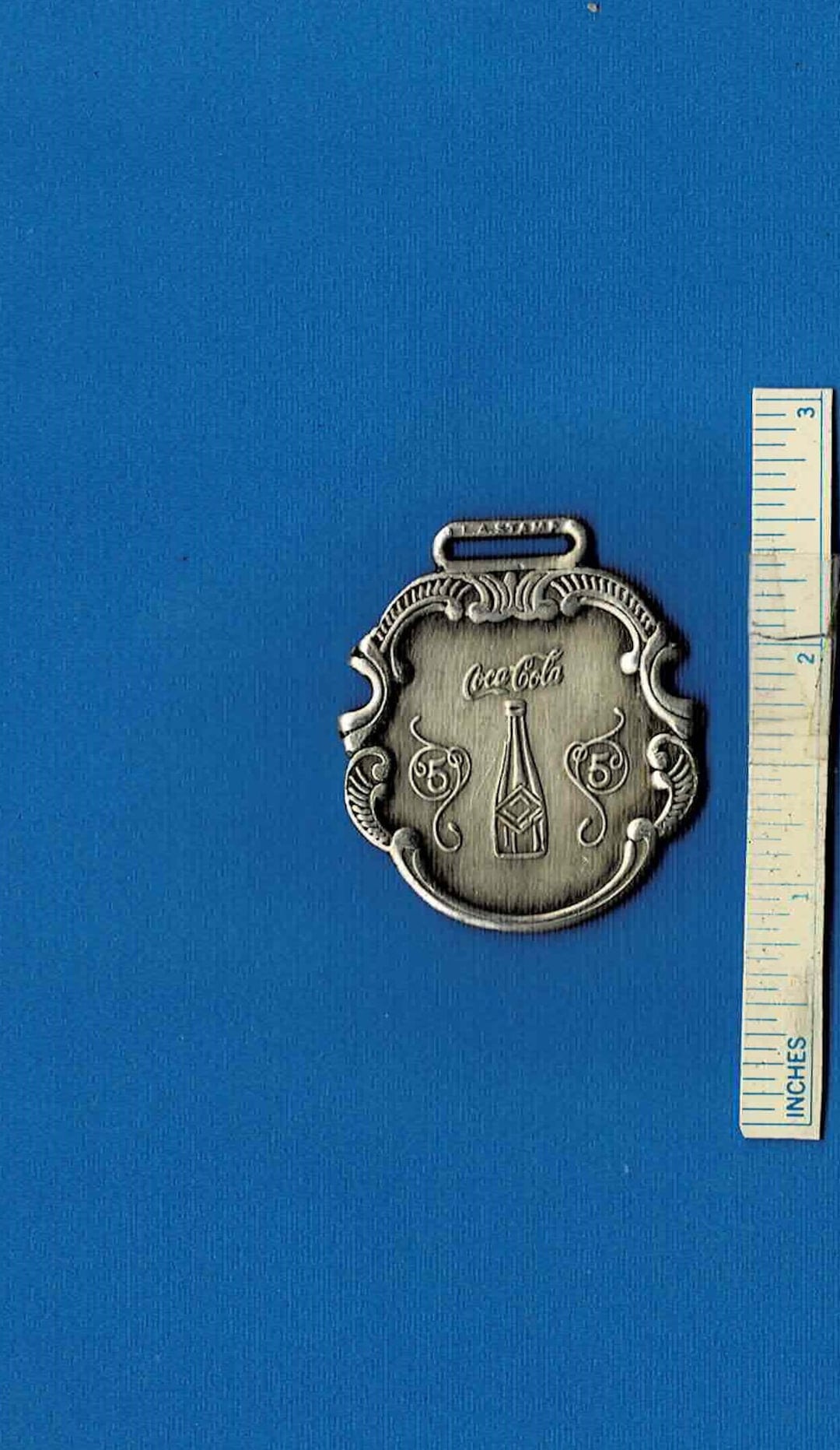 C1930s COCA-COLA Watch Fob Vintage Antique Coke Pocket - Etsy