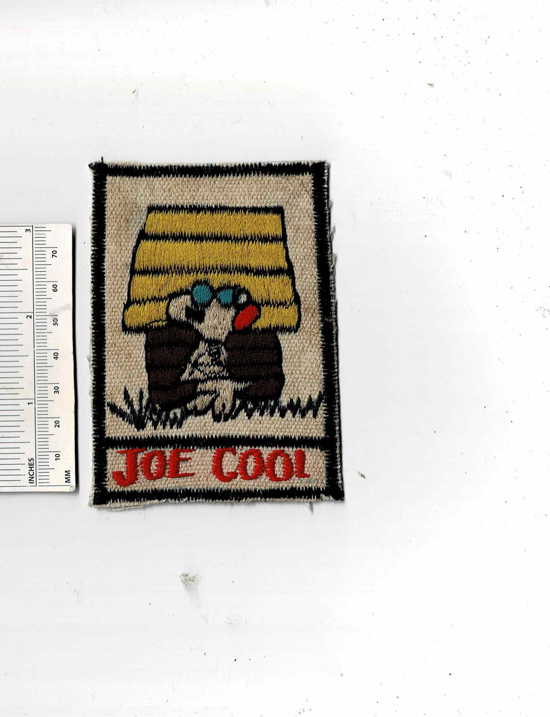 Vietnam War SNOOPY JOE COOL Shoulder Patch Us Army Navy Usmc Usaf Cloth ...