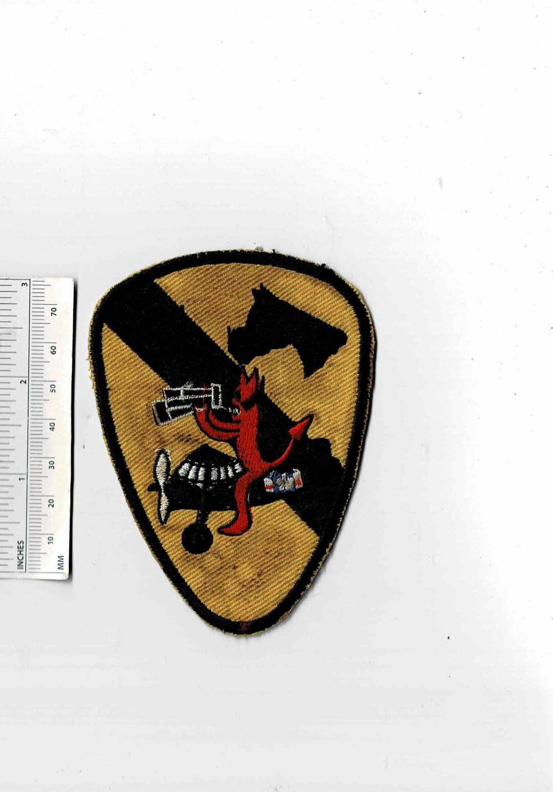 Persian Gulf War 1st Cavalry RED DEVILS Recon Air Helicopter Desert ...