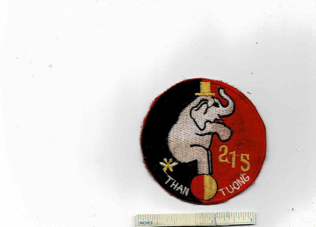 Vietnam Krieg Der ELEFANT 215th Hubschrauber Staffel ARVN Dan Tuong ...