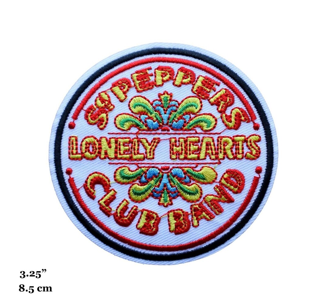 C2000 Sgt. Peppers Lonely Hearts Club Band THE BEATLES Embroidered Iron ...