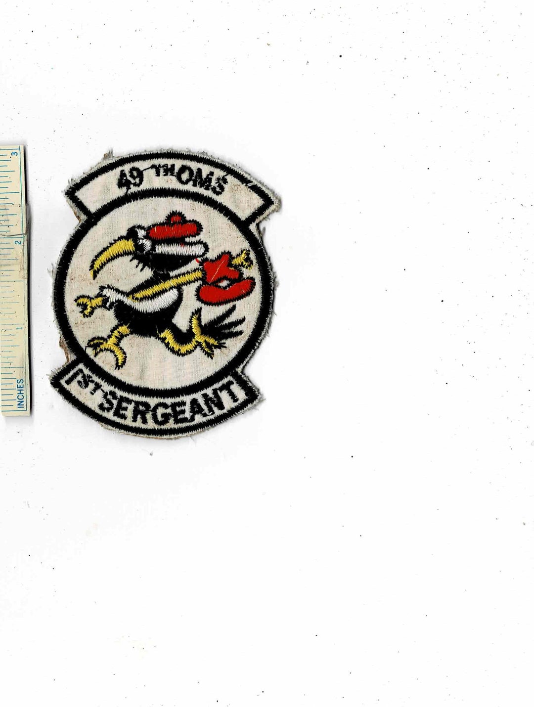 Vietnam War BLACK CROWS 49th Oms Us Army Shoulder Patch Us Corps Quilt ...